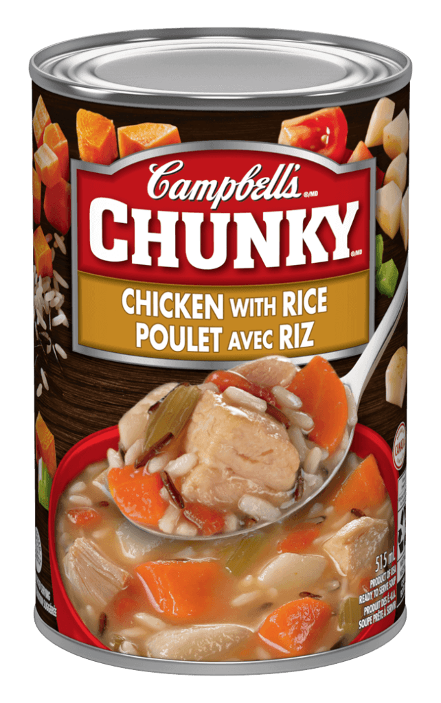 Campbell's® Chunky® Chicken with Rice (515 mL) - Campbell Company of Canada