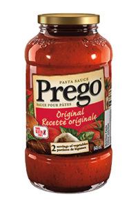 Prego Original Pasta Sauce 645 mL - Campbell Company of Canada