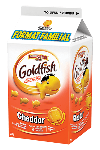 Goldfish® Cheddar Format Familial (750g) - Campbell Company of Canada