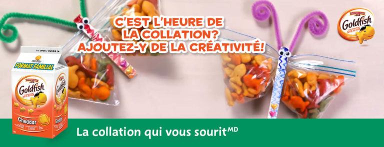 Goldfish® Bricolage de sacs de collation papillon - Campbell Company of ...