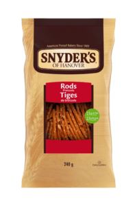 Snyder’s of Hanover® Pretzel Rods (240 g) - Campbell Company of Canada