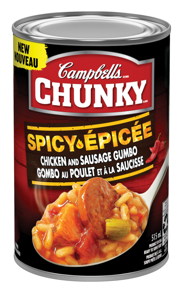 Campbell’s® Chunky® Spicy Chicken and Sausage Gumbo (515 mL) - Campbell ...