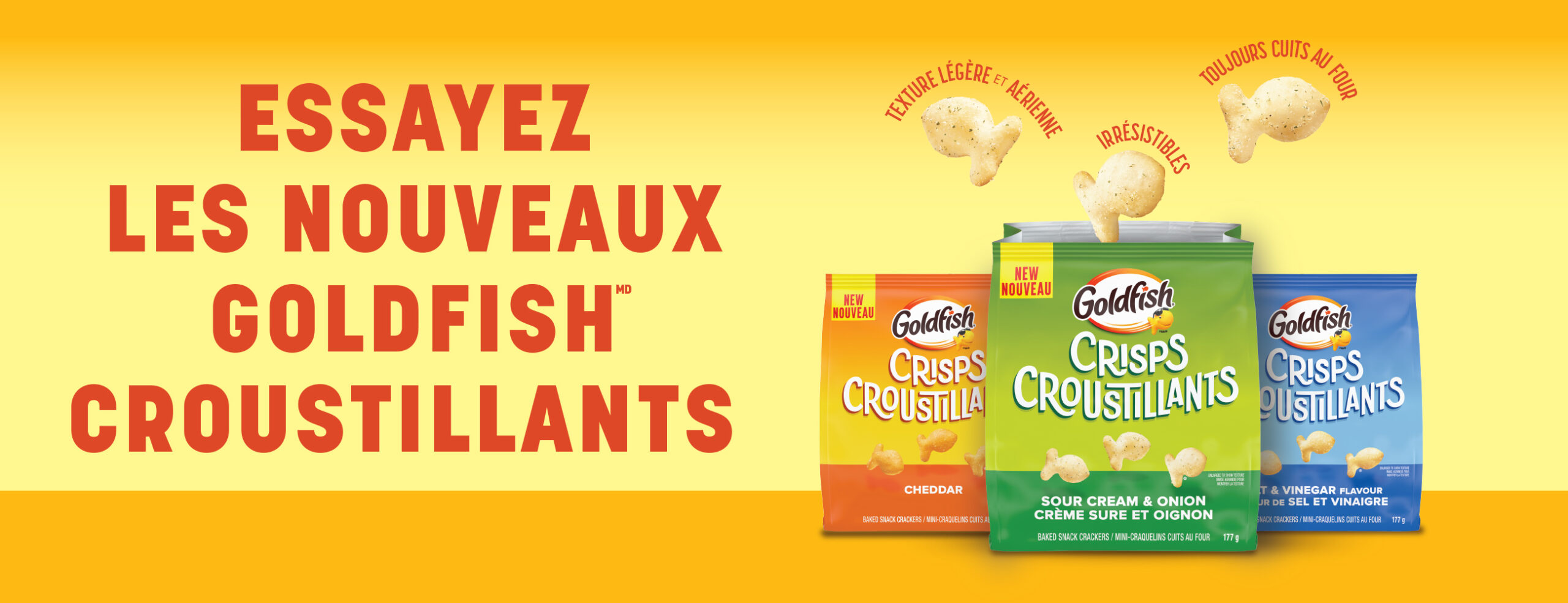 Goldfish Croustillants - Campbell Company of Canada
